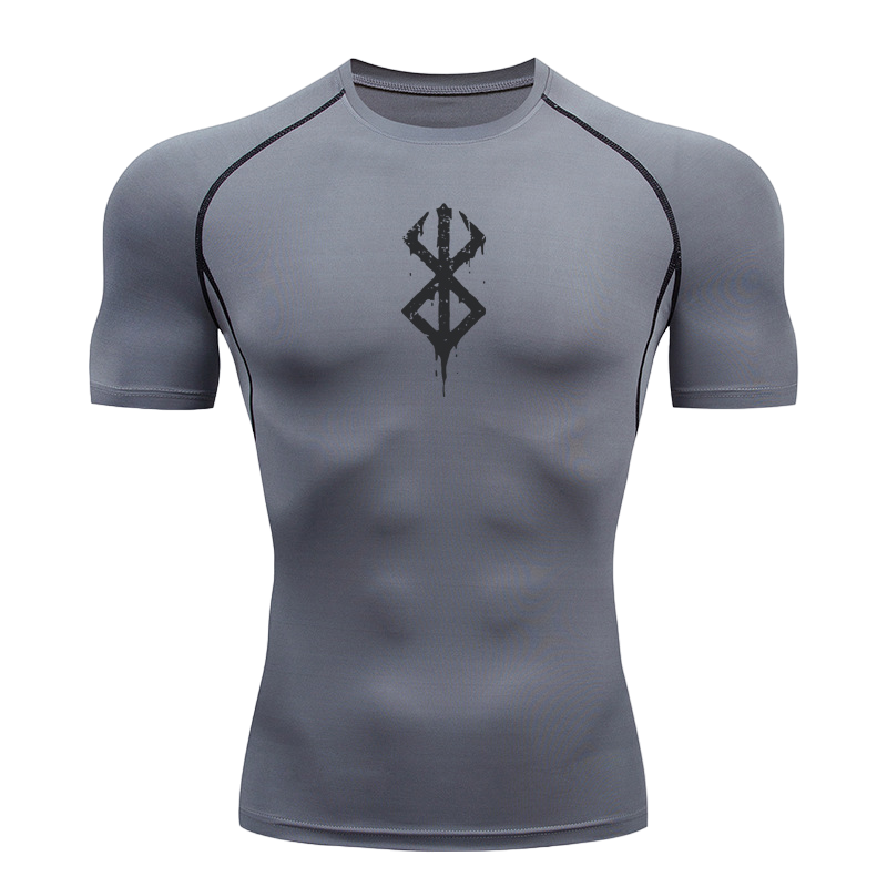 Brand Compression Tee – BerserkChains™